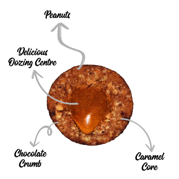 Optislim SNACK2GO Snack Bites Choc Peanut Caramel x4pk