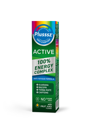 PLUSSSZ Active Energy Effervescent Tabs 20pk