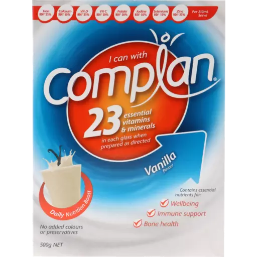COMPLAN Vanilla 500g