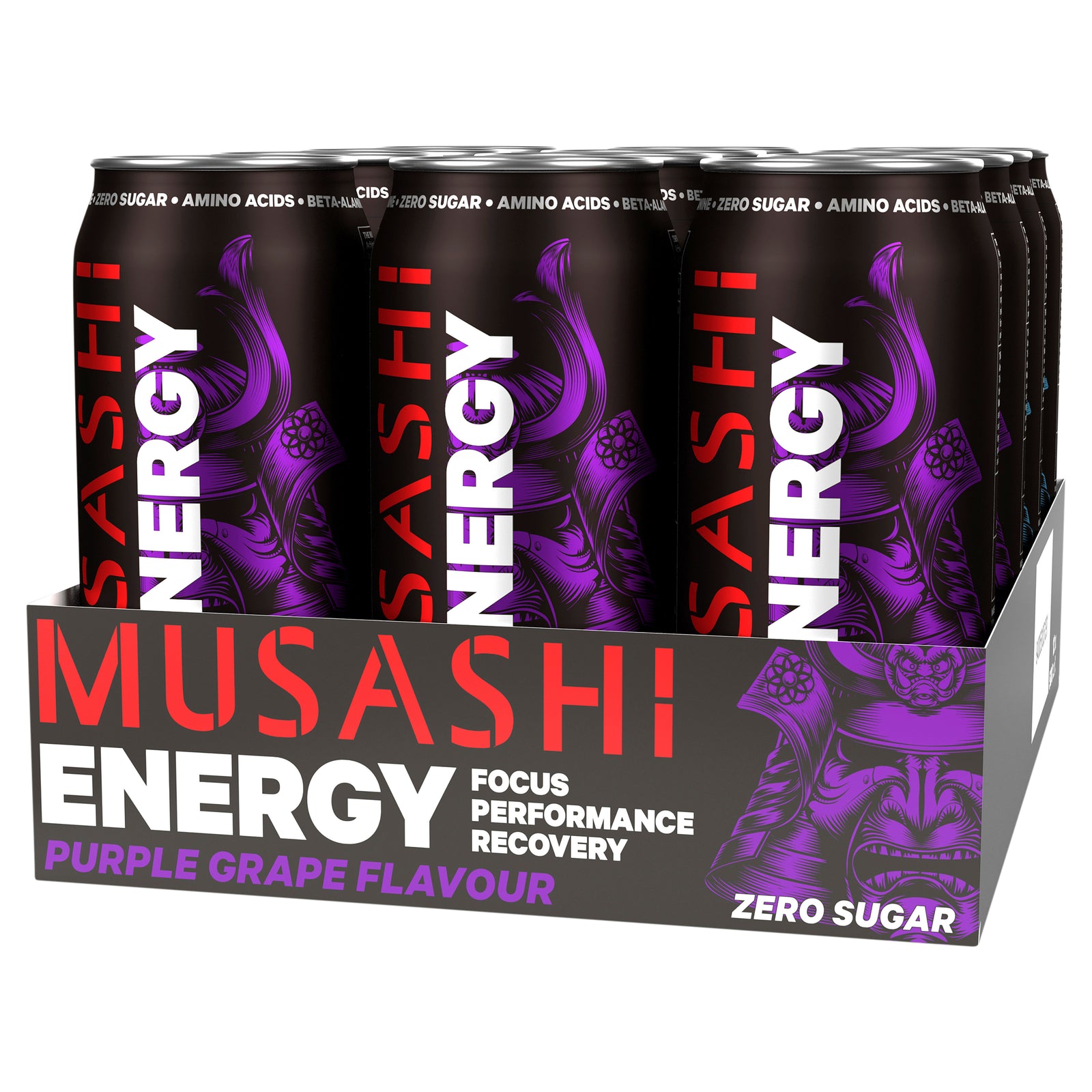 Musashi Energy Drink Purple Grape 500ml