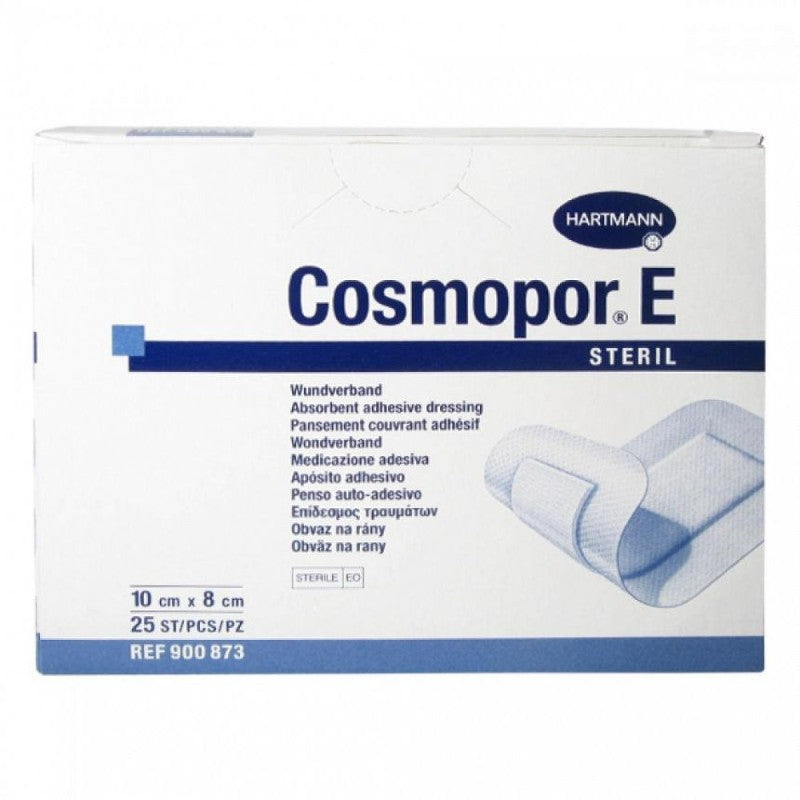 Hartmann Cosmopor E Absorbent Adhesive Dressing 10cm x 8cm 1 Piece