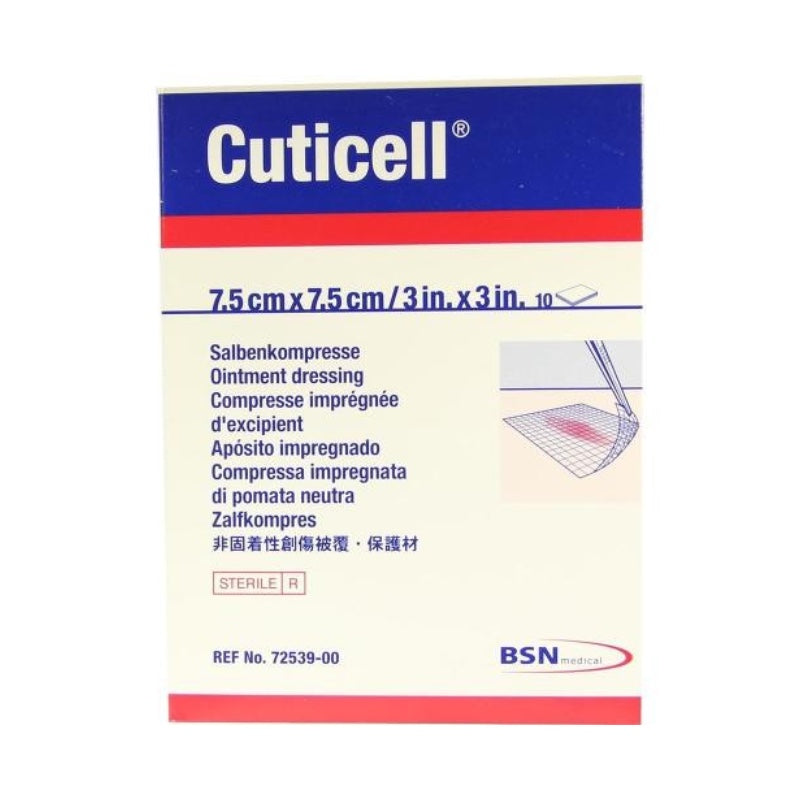 Cuticell Dressing 7.5cmx7.5cm Single